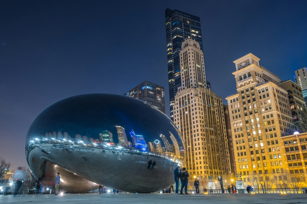 Cloud Gate (The Bean) - Statue Quest – Statue & Monument Directory ...